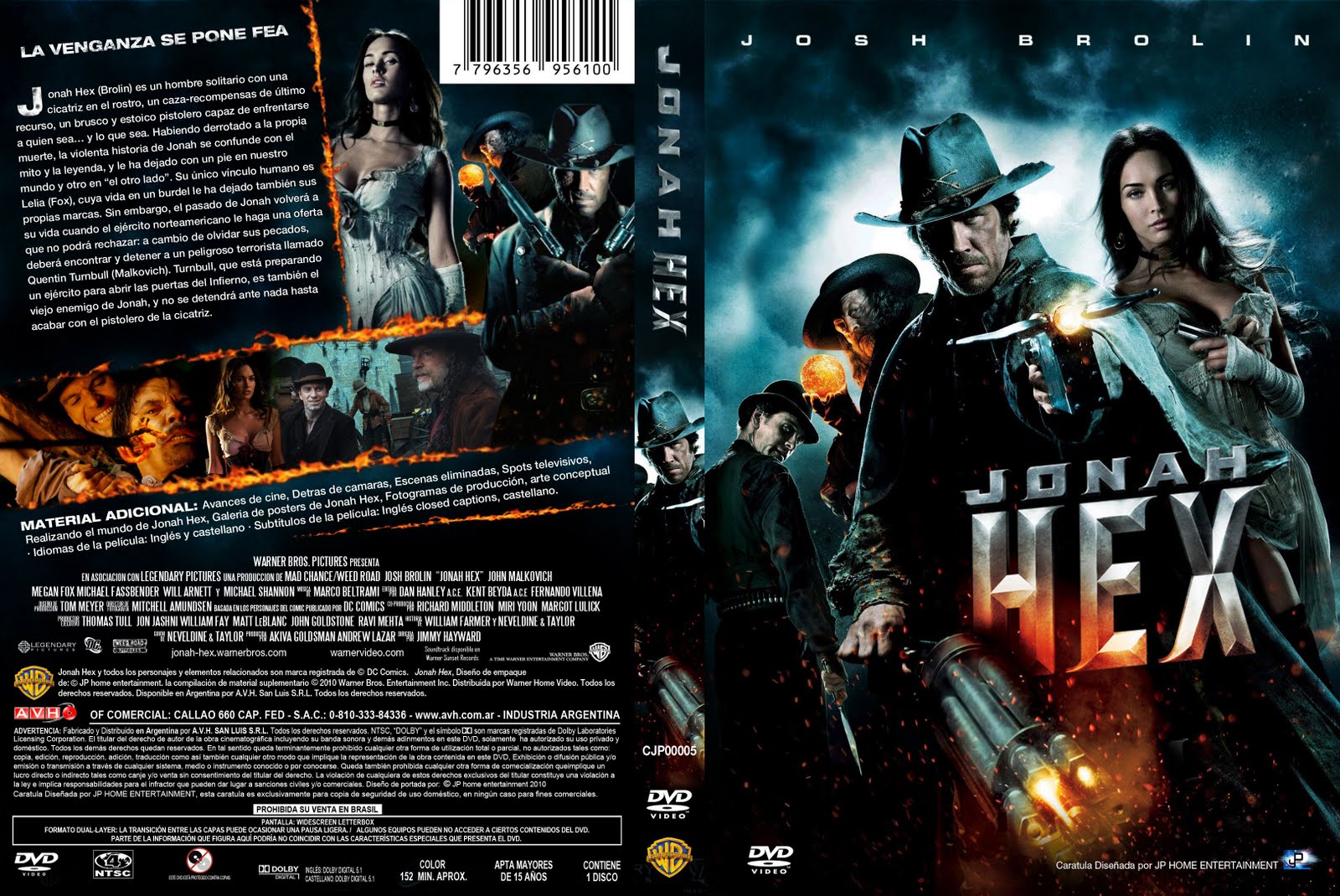Peliculas en DVD: JONAH HEX